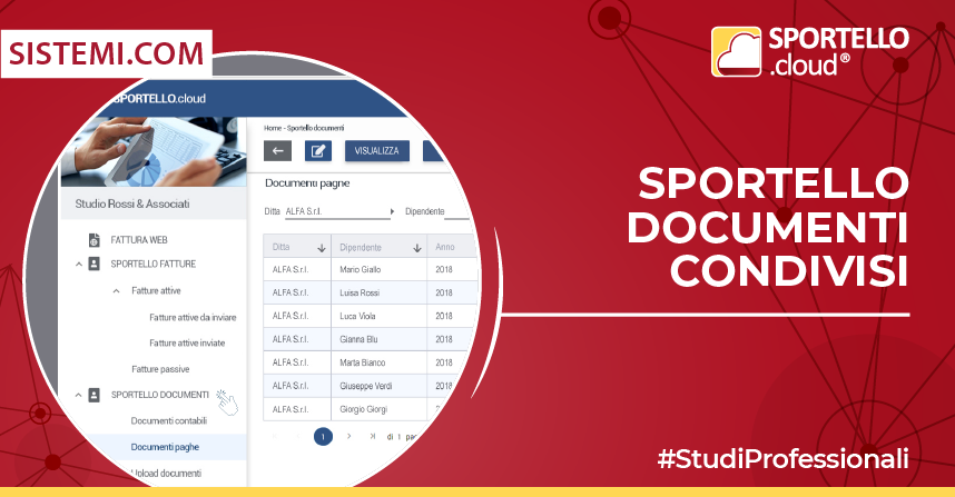 Sportello Documenti condivisi, il portale web per la condivisione dei ...